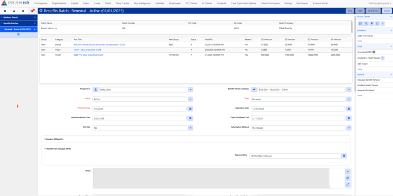 PrismHR ClientSpace - PrismHR
