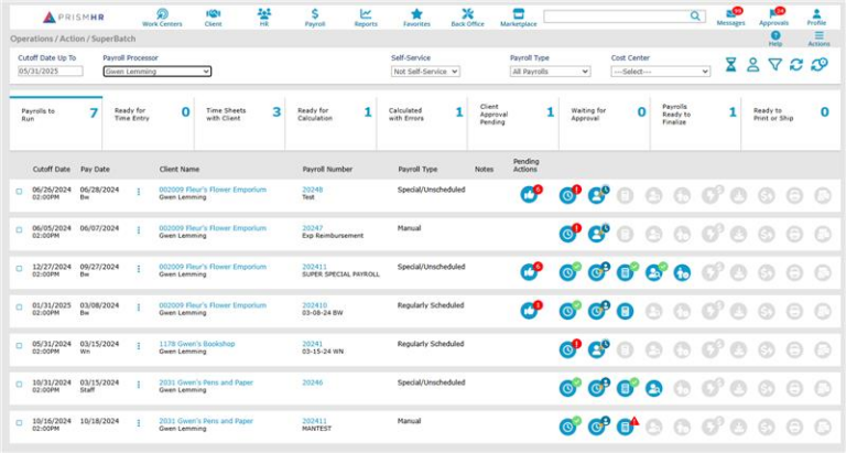 Payroll & HR Administration - PrismHR