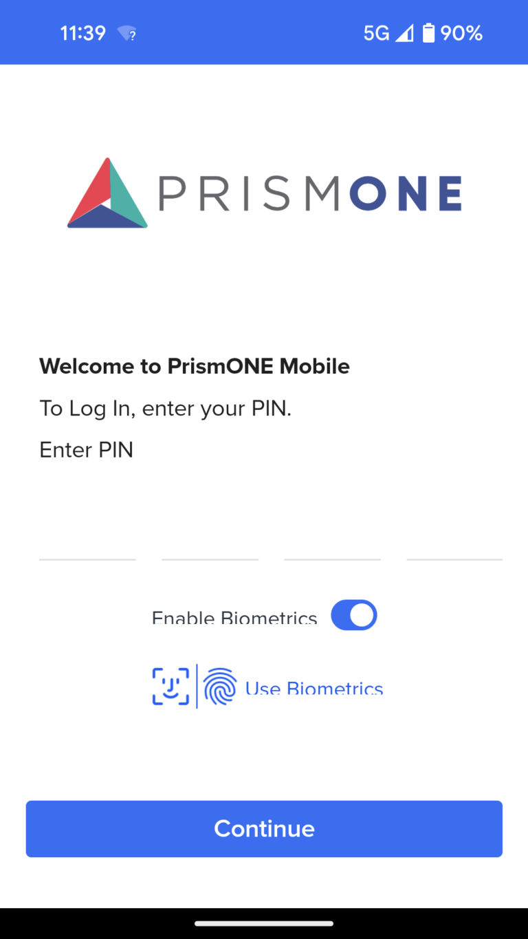 PrismONE Mobile App - Setup Instructions - PrismHR