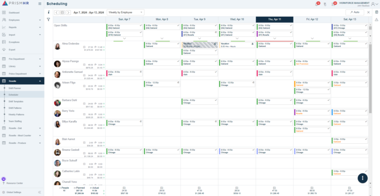 PrismHR Workforce Management - PrismHR