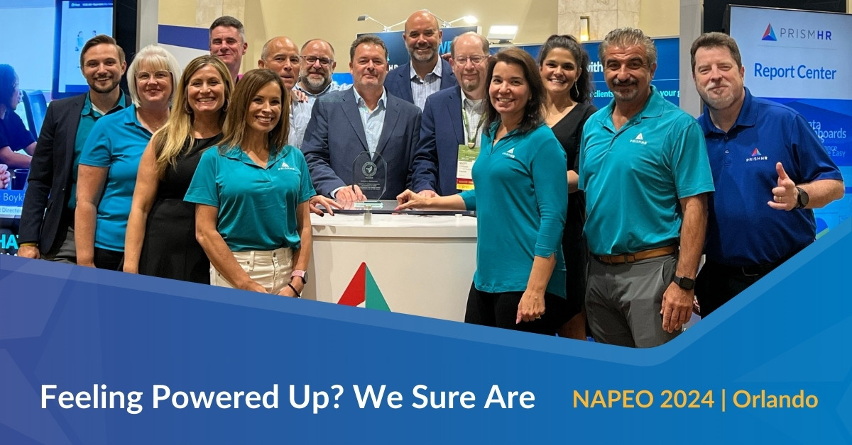 Feeling Powered Up by NAPEO 2024? We Sure Are - PrismHR