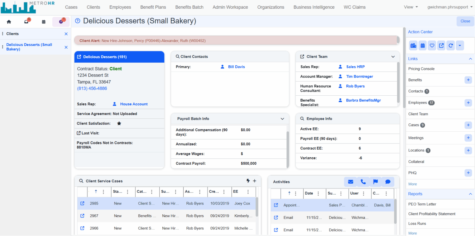 PrismHR ClientSpace - PrismHR